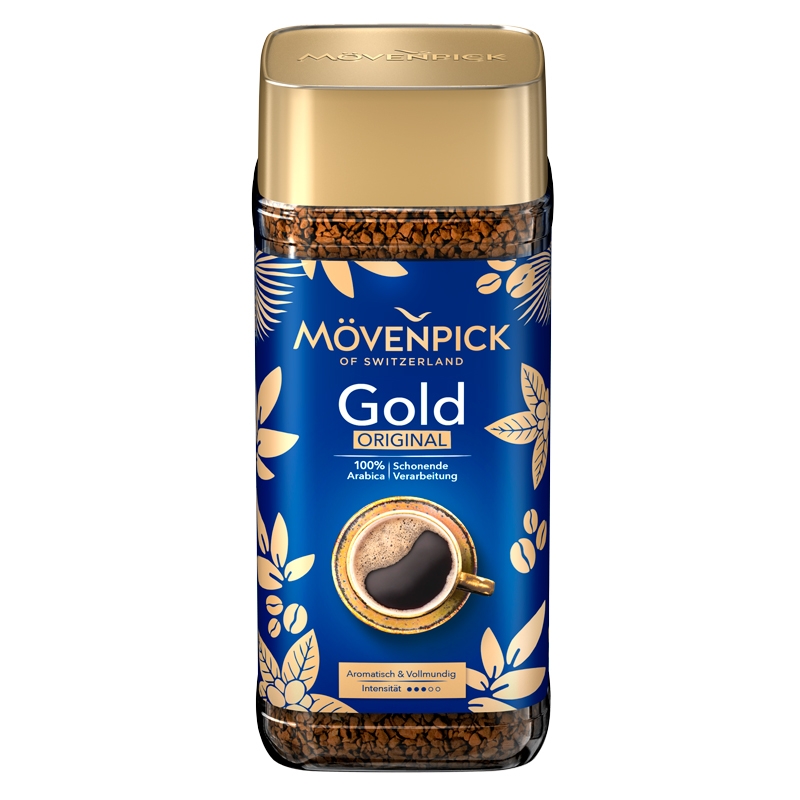 Кофе Movenpick Gold Original растворимый | Магазин Делюкс